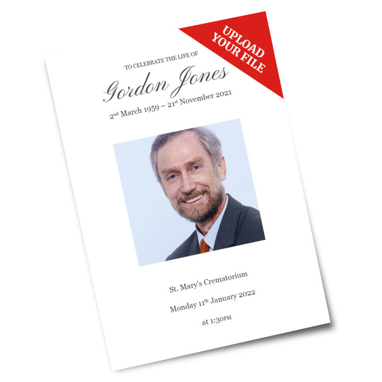 Make Online - Beautiful Order Of Service Booklets